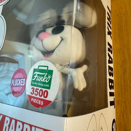 Trix Rabbit, Flocked, LE 3500, Funko Shop Exclusive, #10, (Condition 6 ...