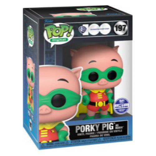Porky Pig As Robin, NFT Release, LE1300, #197, (Condition 8/10) – Smeye ...