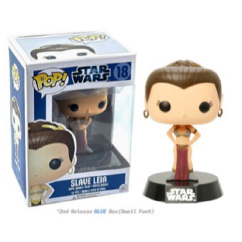 Slave Leia, Blue Box, Small Font, 2nd Release, #18, (Condition 7.5/10 ...