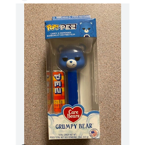 Funko PEZ: Care Bears: Grumpy Bear, (Condition 8/10) – Smeye World