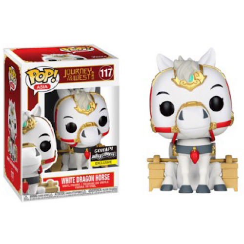 White Dragon Horse, Gohapi Exclusive, #117, (Condition 8/10) – Smeye World