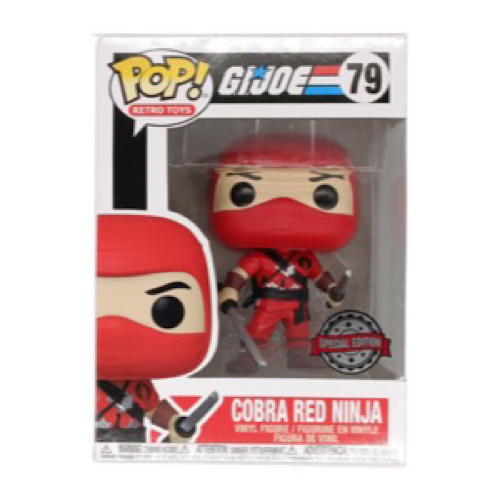 Cobra Red Ninja, Special Edition, #79, (Condition 6.5/10) – Smeye World