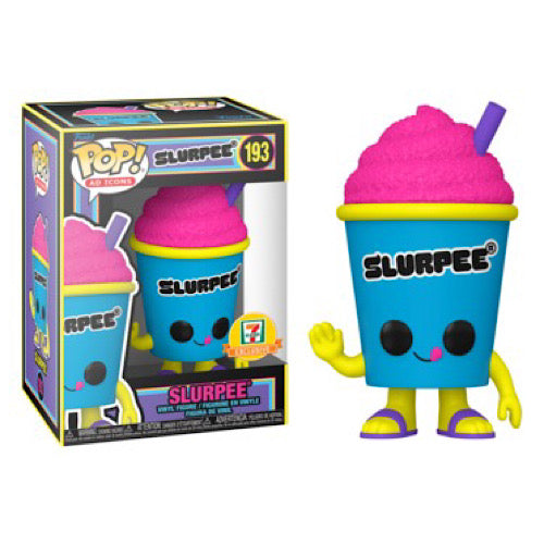 Slurpee, Pink, Blacklight, 7-Eleven Exclusive, #193, (Condition 8/10 ...