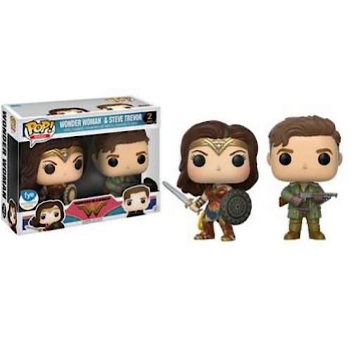 Wonder Woman & Steve Trevor, FYE Exclusive, 2-Pack, (Condition 6/10 ...