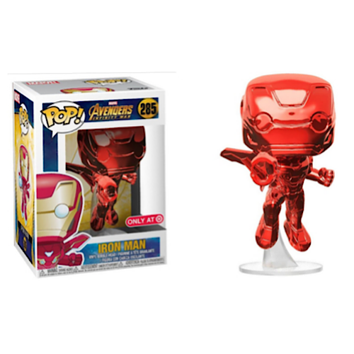 Iron Man, Red Chrome, Target Exclusive, #285, (Condition 8/10) – Smeye ...