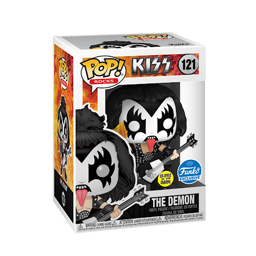 The Demon, Glow, Funko Exclusive, #121, (Condition 7.5/10) – Smeye World