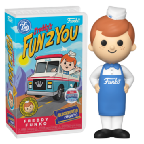 Freddy Funko, Freddy's Fun2You, Blockbuster Rewind, Fun On the Run Onl ...