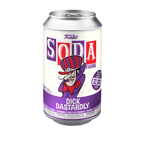 Vinyl SODA: Dick Dastardly, Common, Unsealed, (Condition 7/10) – Smeye ...