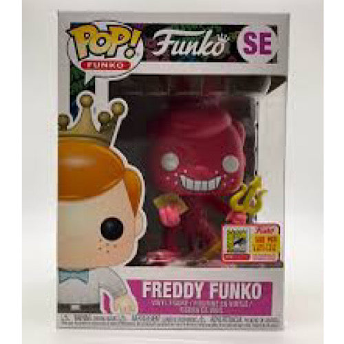 Freddy Funko, Cuphead Devil, Red, 2018 SDCC, LE500, #SE, (Condition 8 ...