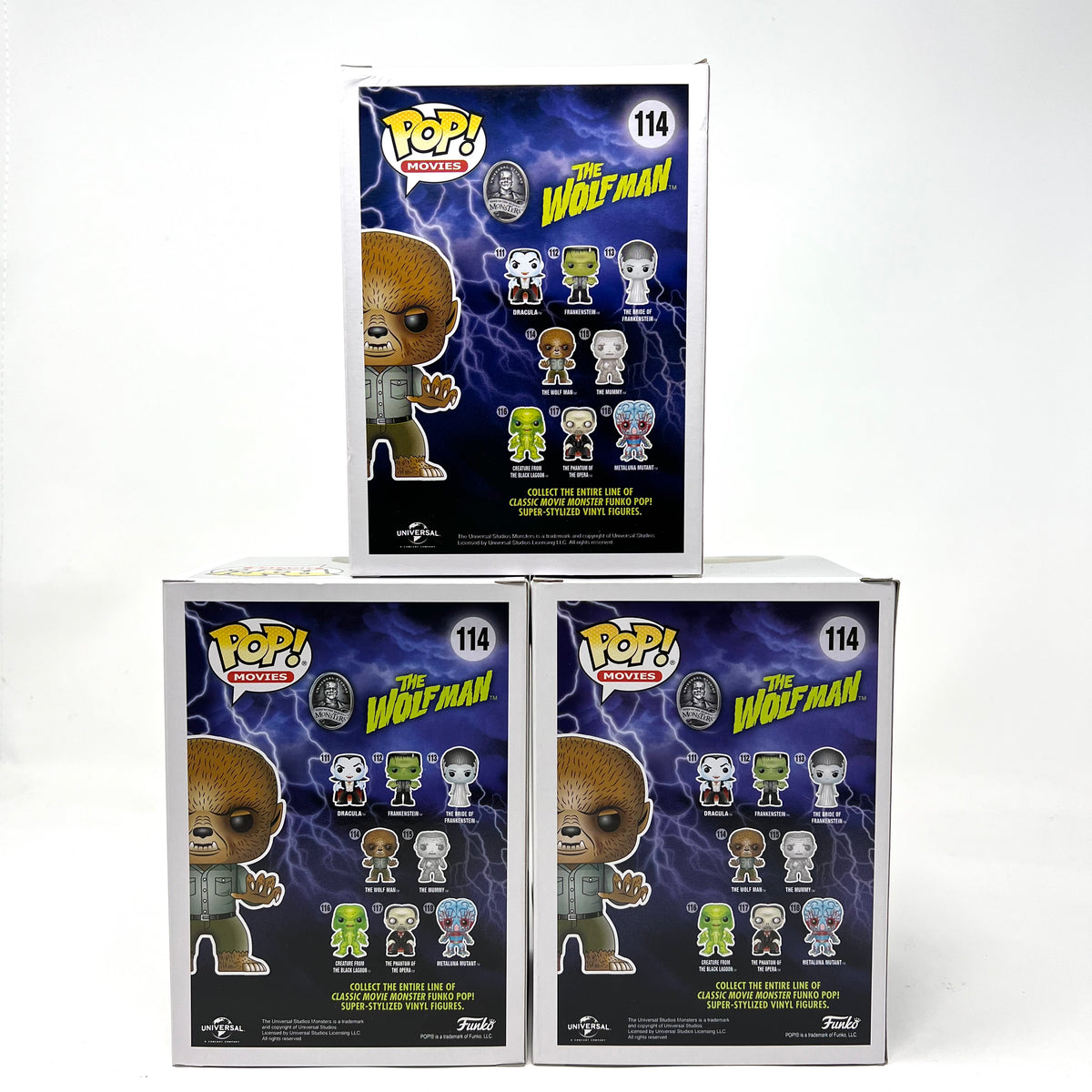 The Wolfman Set, ARTIST SAMPLE, #114, (Condition stated below) – Smeye ...