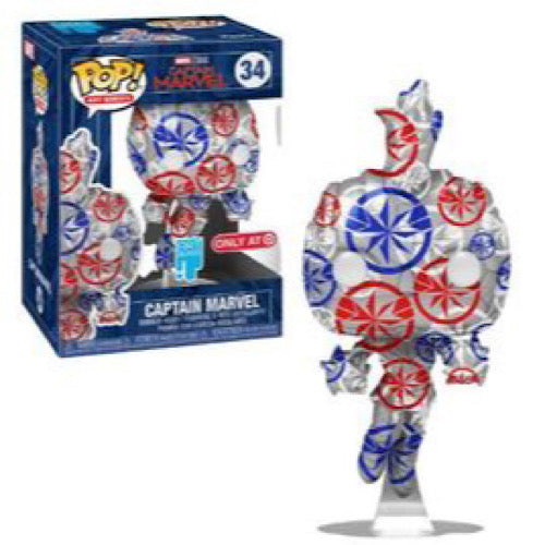 Captain Marvel (Flying) (Art Series), Target Exclusive, #34 (Condition ...