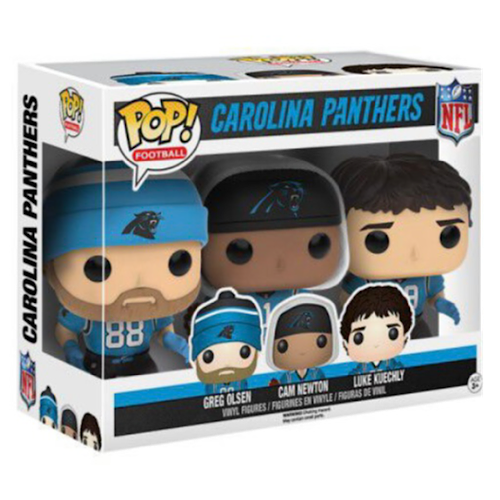 Carolina Panthers, 3-Pack, (Condition 7.5/10) – Smeye World