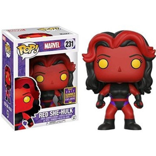 Red She-Hulk, 2017 Summer Convention Exclusive, #231, (Condition 8/10 ...