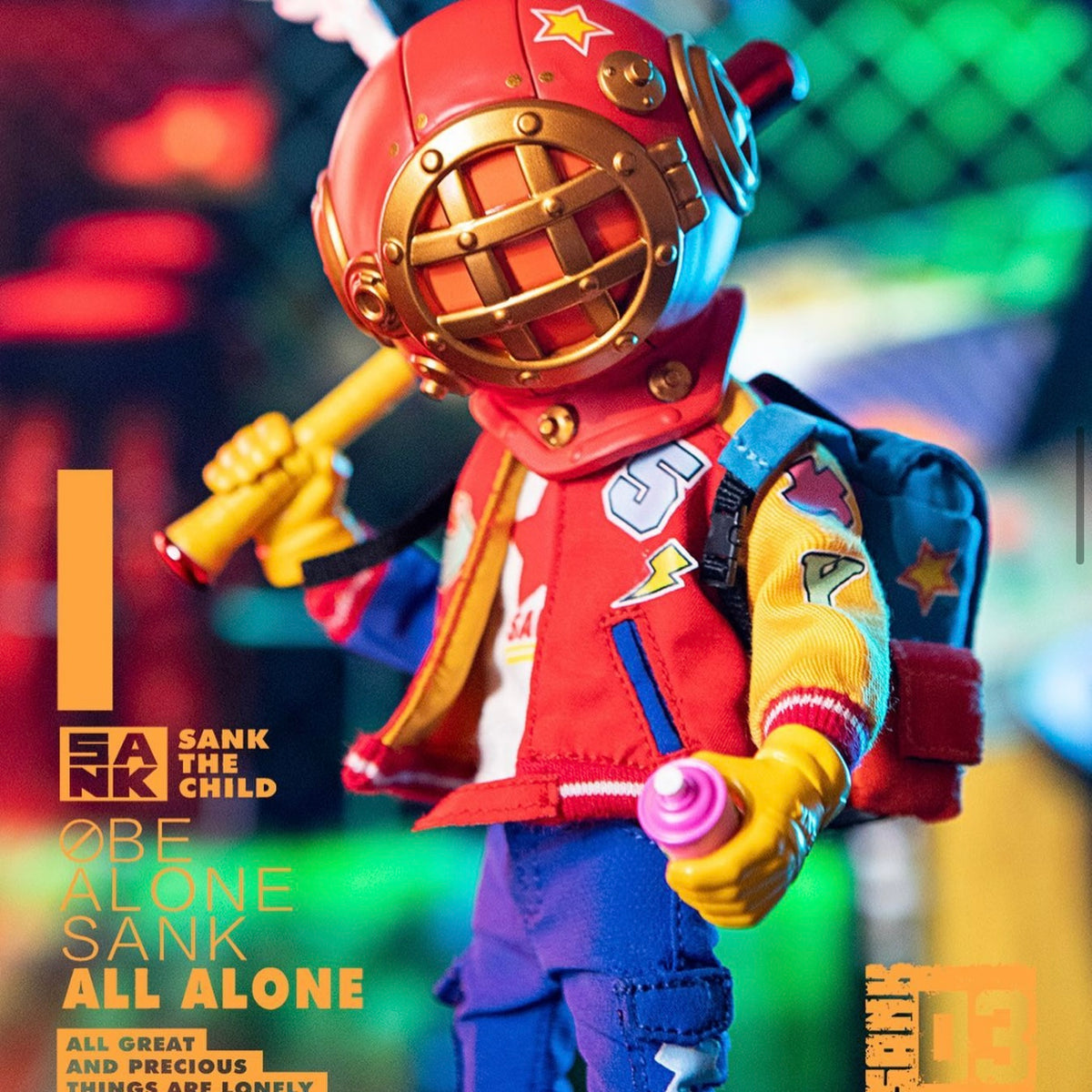 Sank-Action Figure-Retro Boy – Smeye World