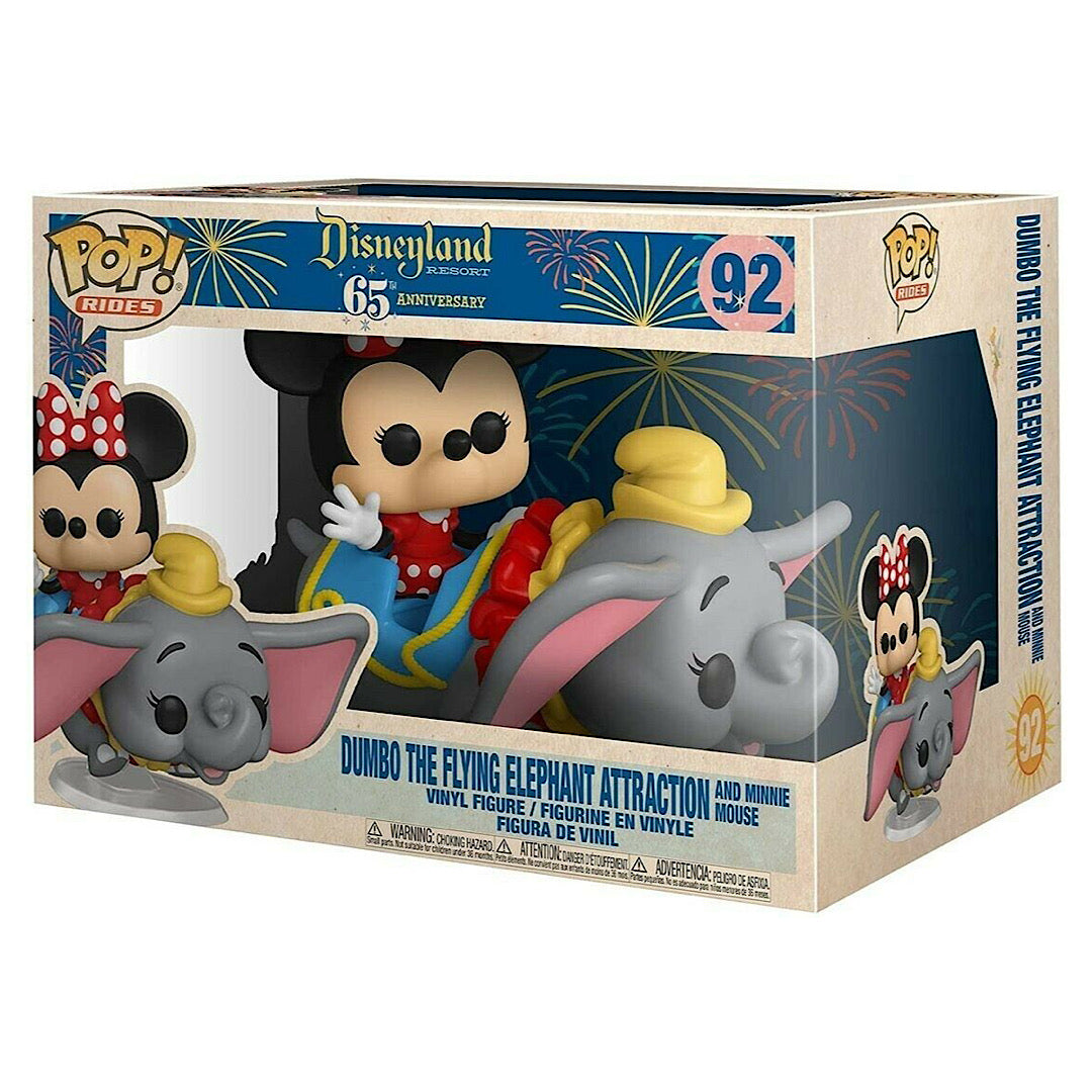 Dumbo the Flying Elephant Attraction and Minnie Mouse, Rides, #92, (Co ...
