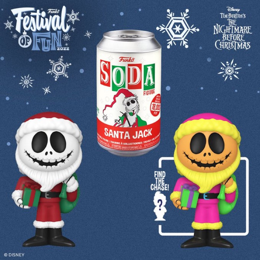 Vinyl SODA: Tim Burton's The Nightmare Before Christmas: Santa Jack w ...