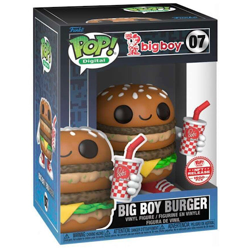 Big Boy Burger, NFT Release 1500 Pieces, #07 (Condition 8/10) – Smeye World